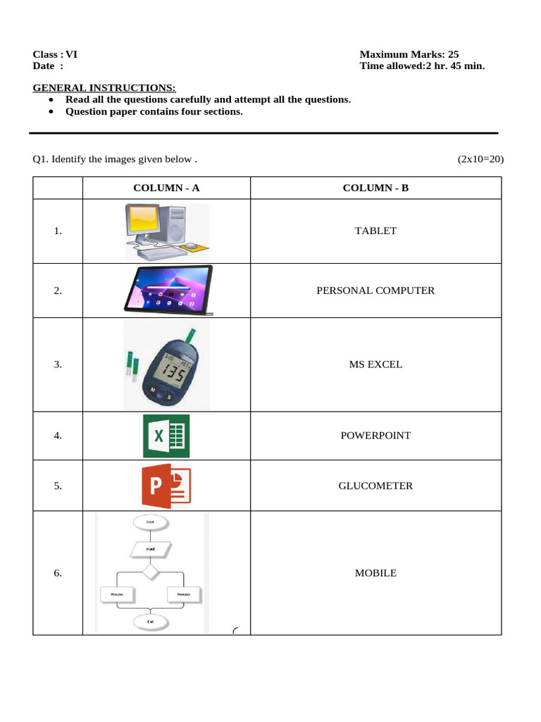 Class 6 Computer Hy - Special | PDF