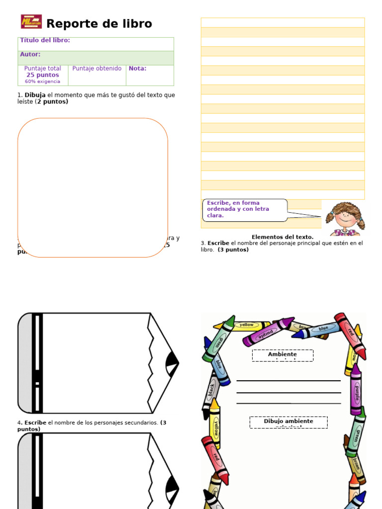 Reporte de Lectura Evaluada | PDF