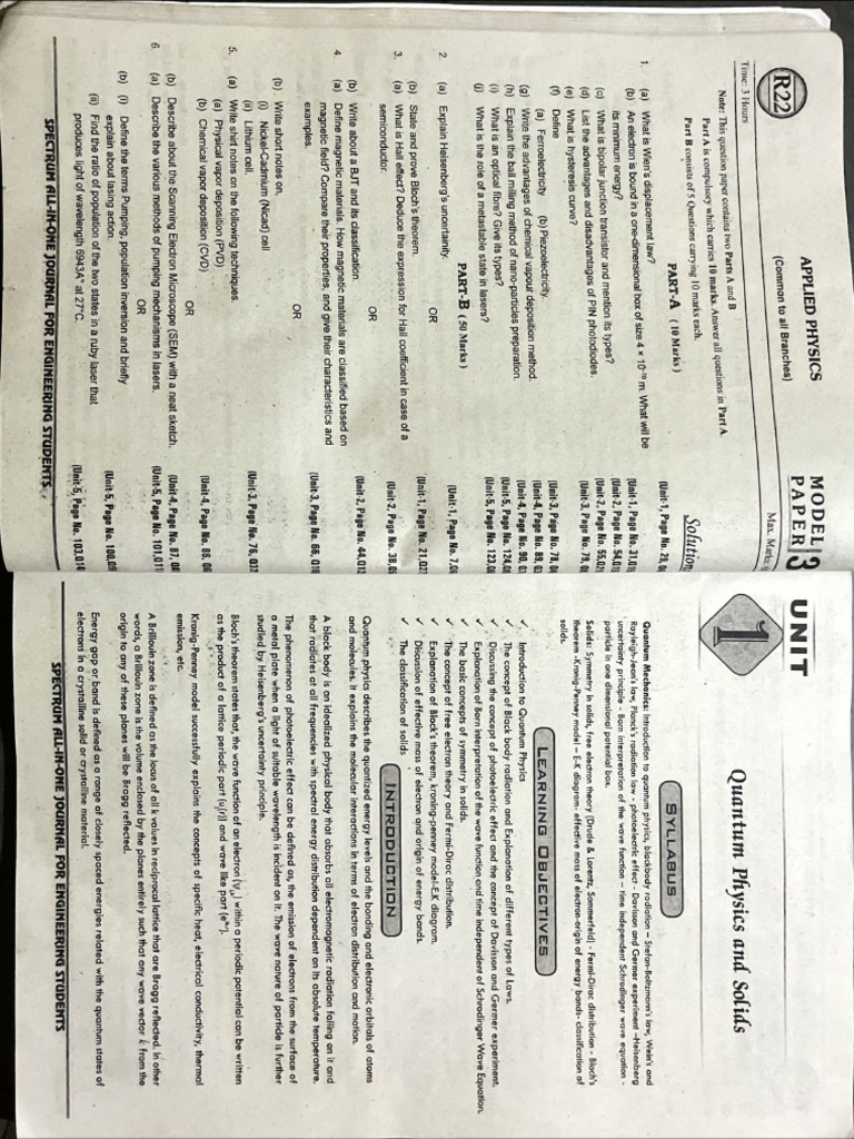 AP All Units Material r22 | PDF