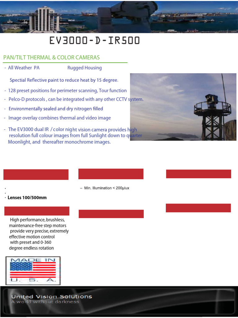 EV3000 DIR500 T | PDF | Image Resolution | Thermography