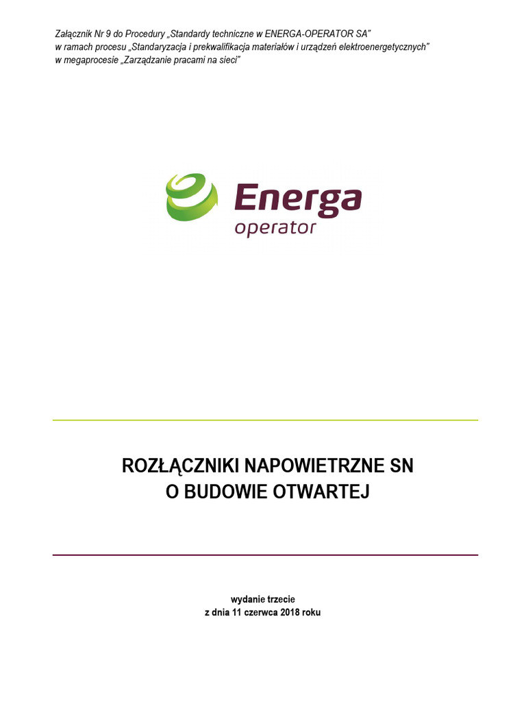 ST Z09 Rozlaczniki SN | PDF