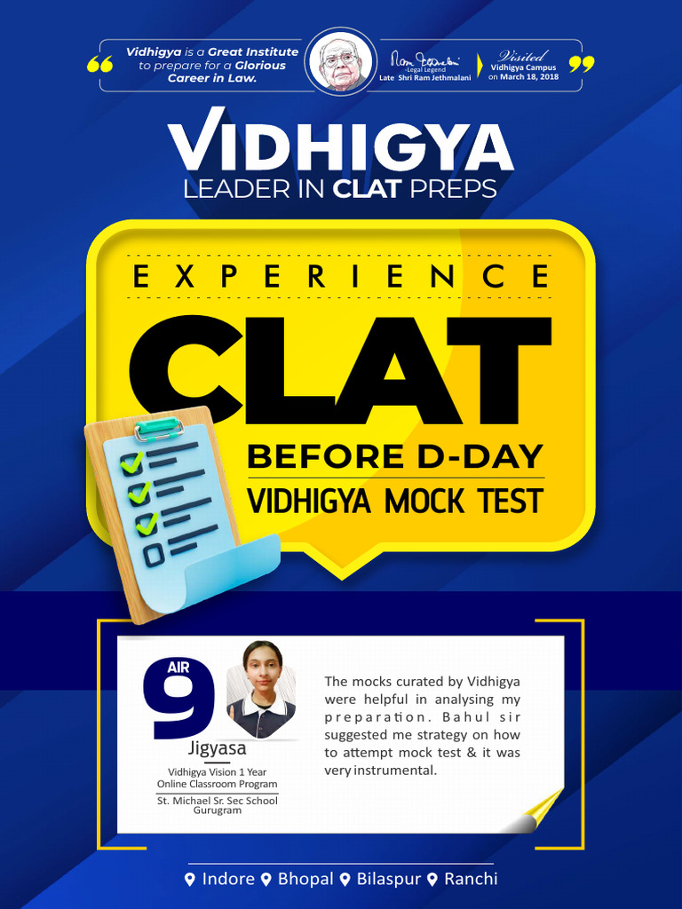 Vidhigya Mock 2502 Question Paper | PDF