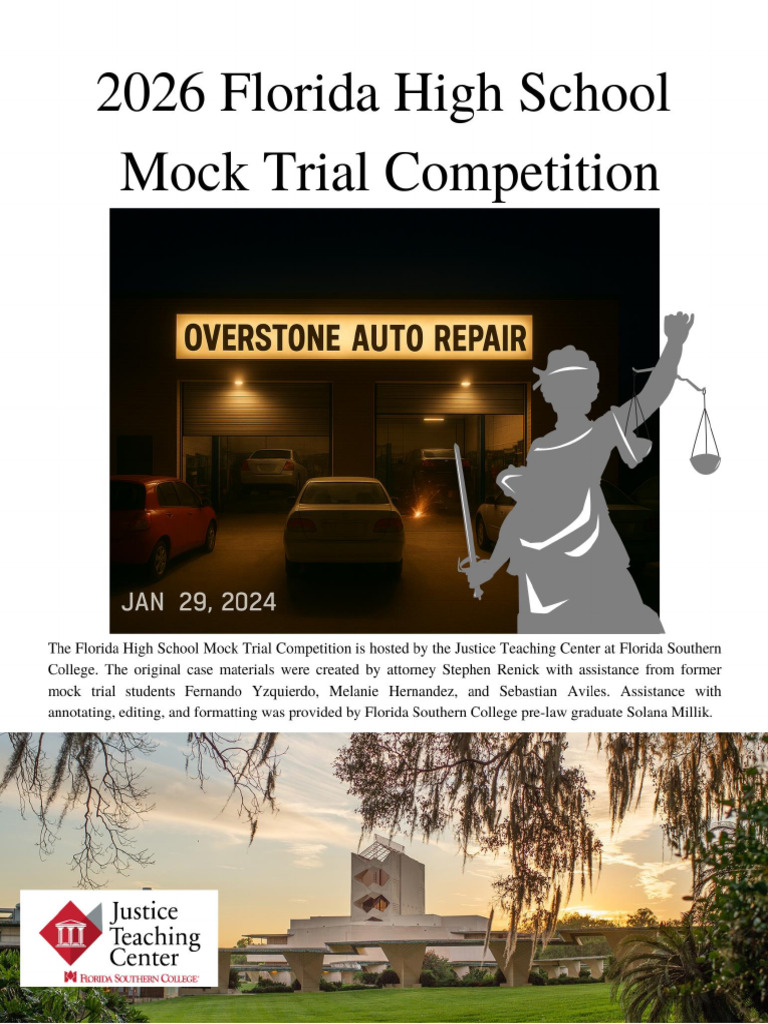 2026 FINAL CASE PACKET Solana2 pdf2 | PDF | Defamation | Damages