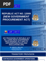 Direct Acquisition FAQs under RA 12009 | PDF | Procurement