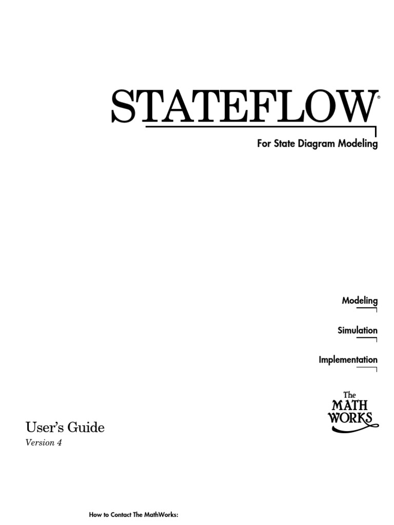 Stateflow Users Guide | PDF | Computer Engineering | Areas Of Computer ...