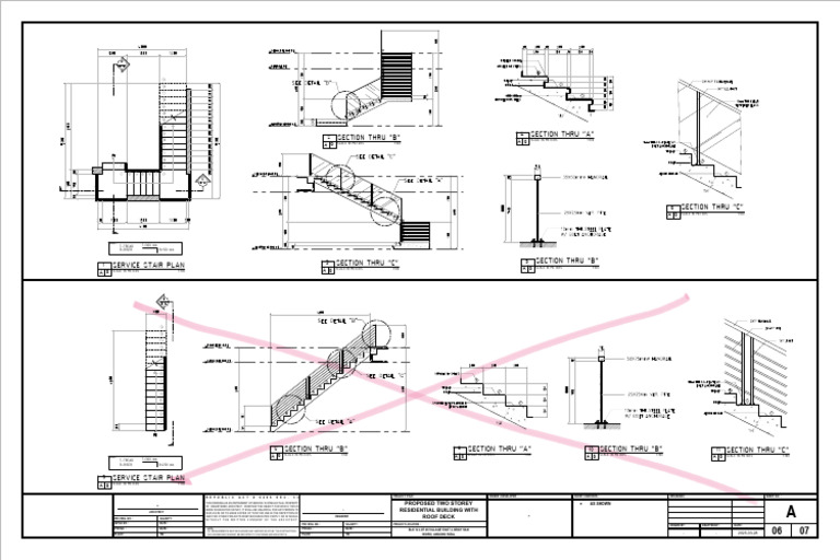 Plate 5b Stair Details | PDF