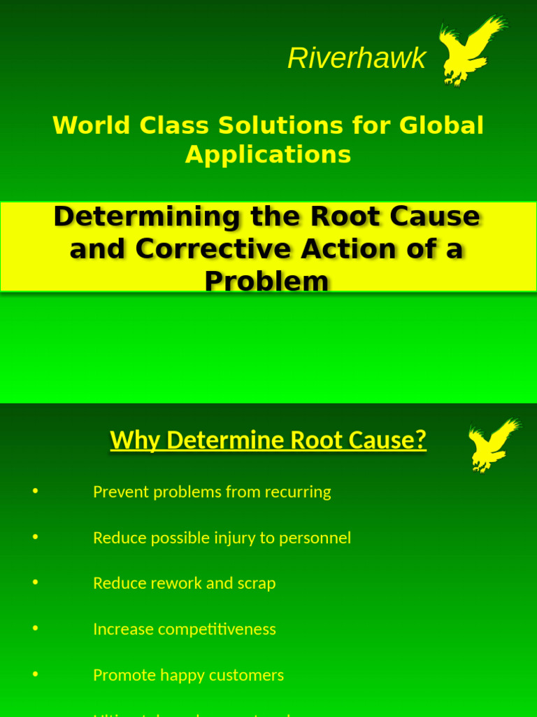 Root Cause Analysis Techniques Guide | PDF | Production And ...