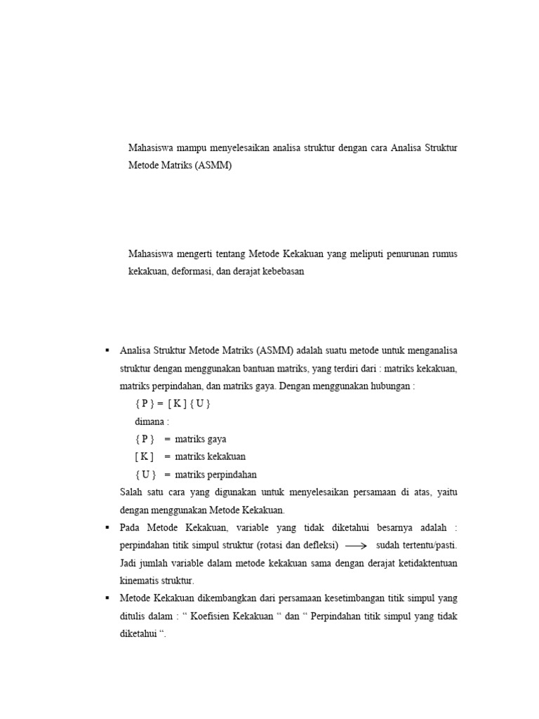 Modul-1 Analisa Matriks | PDF