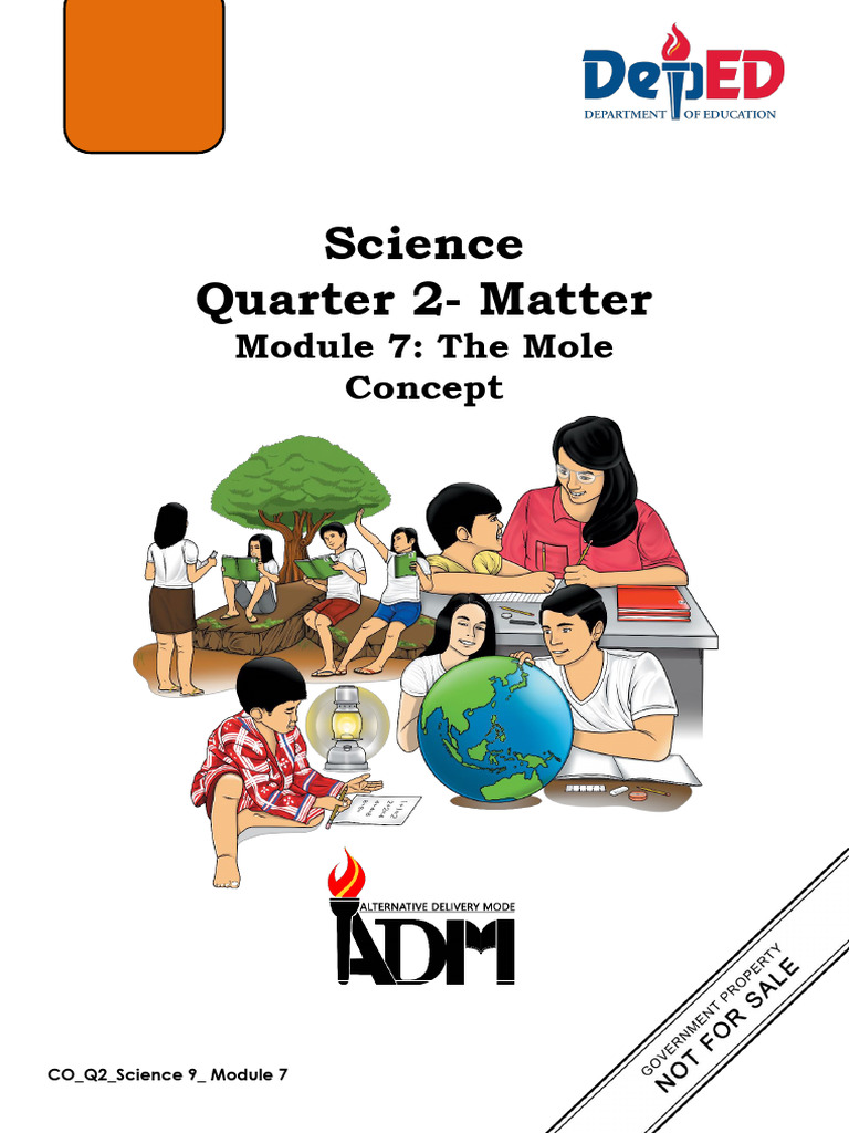 Noanskeyscience-9 q2 Mod7 The-Mole-Concept Verfinal | PDF | Mole (Unit ...