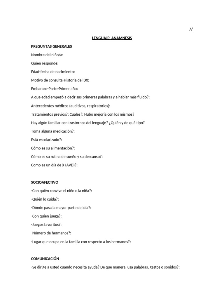 Anam y Eval Leng Adol | PDF | Predicado (Gramática) | Ciencias del comportamiento