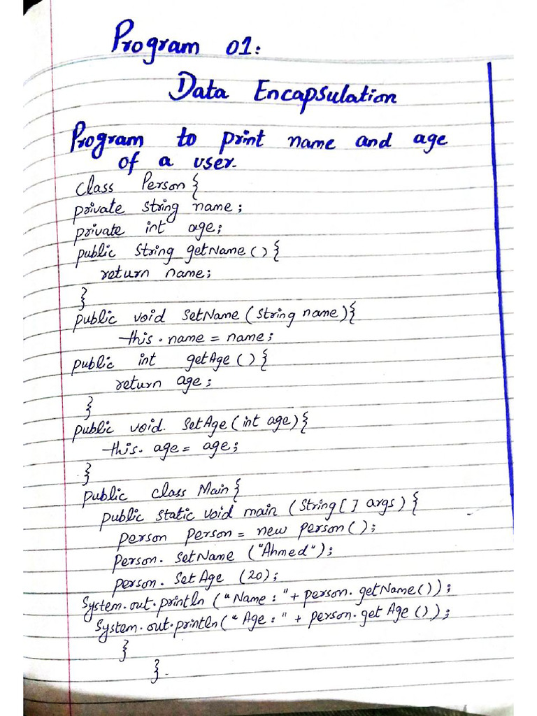 Rimsha Azeem OOP Practical Notebook | PDF