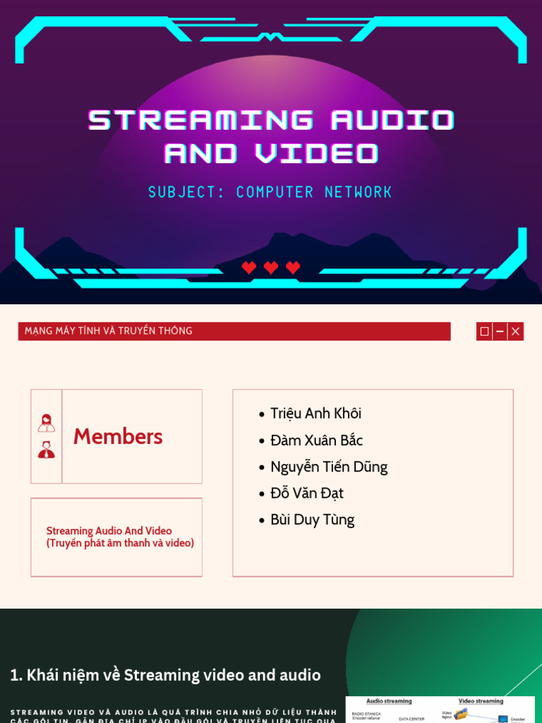 Streaming Audio and Video | PDF