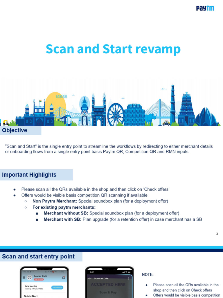 Scan and Start - Training Module | PDF | Qr Code | Online Services