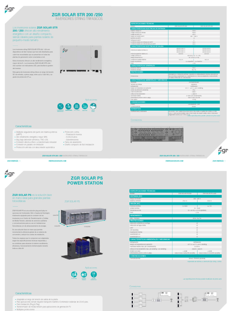 Cat Zigor 2024 Inversor, Psp y Ppc | PDF | Cantidades fisicas | Poder (Física)