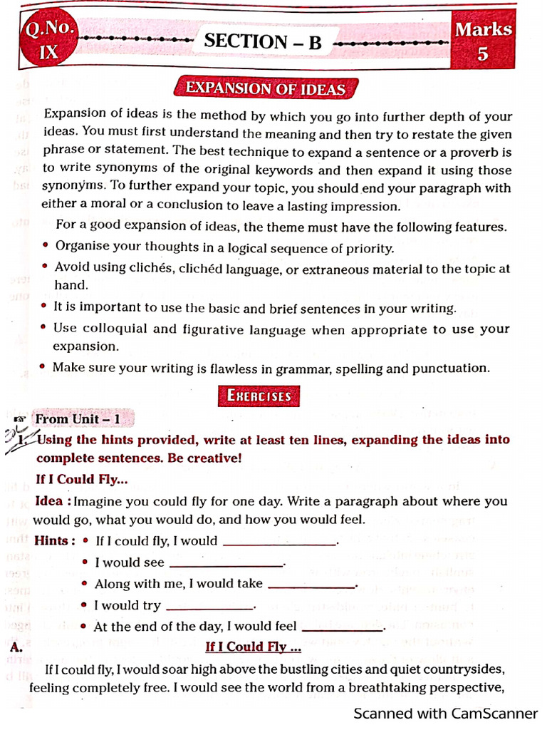Creative Writing - JR Inter | PDF