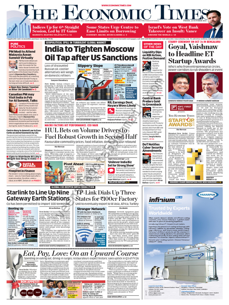 Delhi Economic Times: Market Insights | PDF