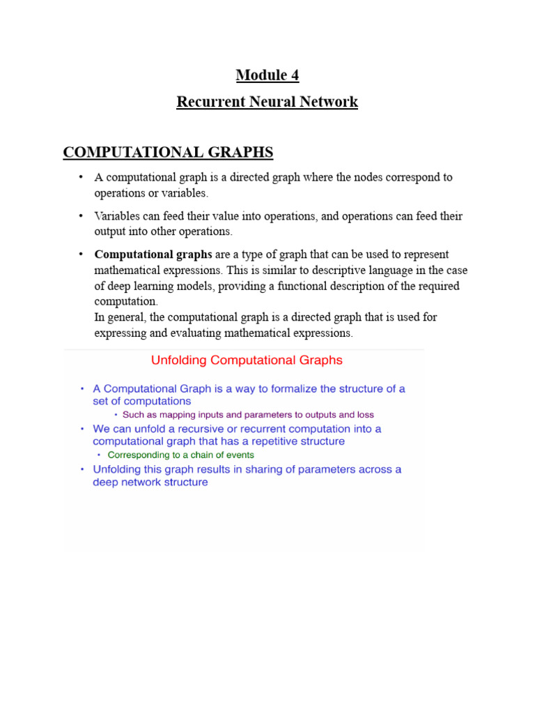 DL_MOD4.docx | PDF | Learning | Algorithms