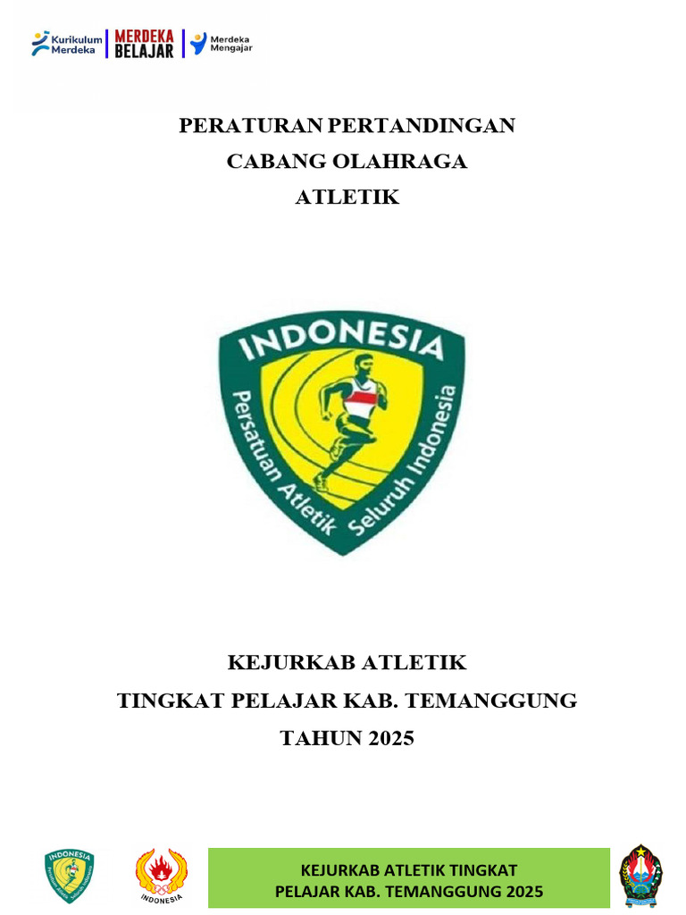 Temu Teknik Kejurkab Atletik 2025 - 124142 | PDF