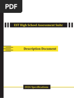 EST I Sample Exercises and Links | PDF