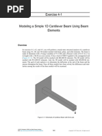 Beam Element Properties in Optistruct | PDF | Bending | Beam (Structure)