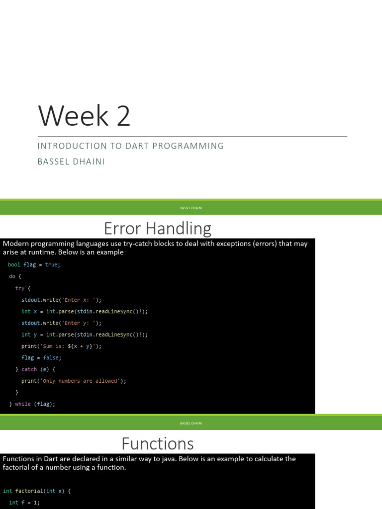 week2 | PDF | Parameter (Computer Programming) | Computing