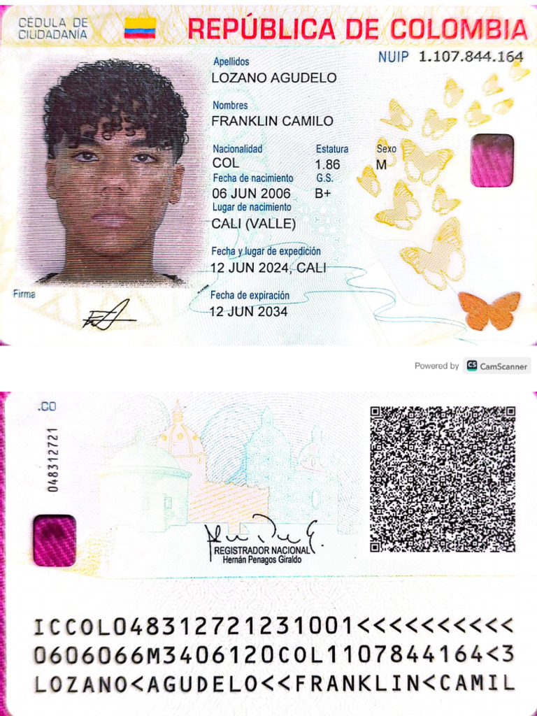 Cedula Franklin | PDF