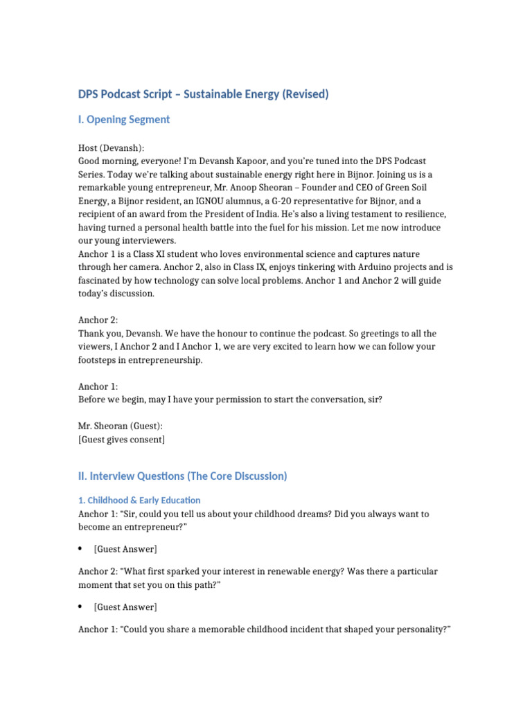 DPS_Podcast_Script_Revised | PDF