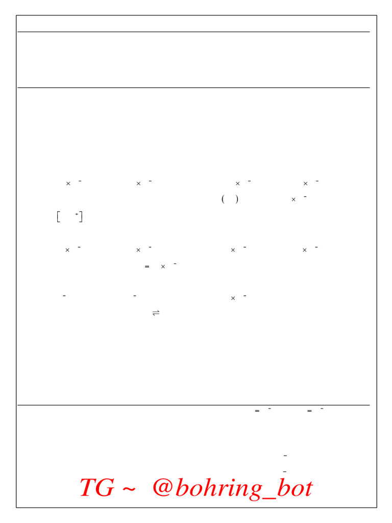 Ionic Equilibrium Paper | PDF | Ph | Chemical Equilibrium