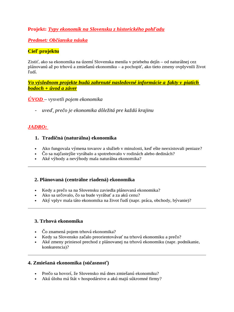Projekt OBN 9. | PDF