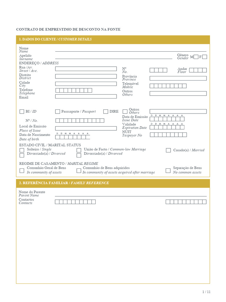 Servcred Sample Cfp Contract Book a4[1] | PDF | Juros | Crédito