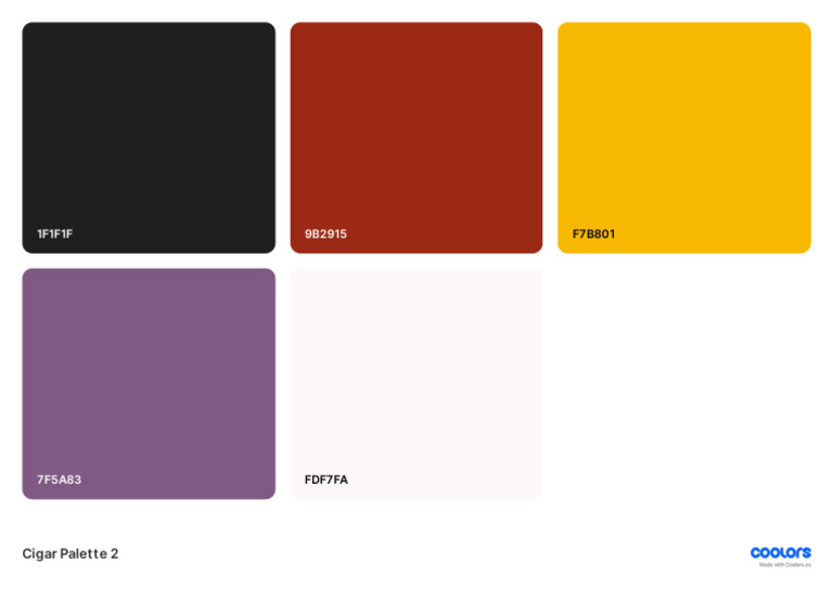 Cigar Palette 2 | PDF