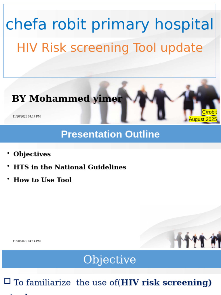HIV Risk Screening Tool Update 2025 | PDF | Diagnosis Of Hiv/Aids | Hiv