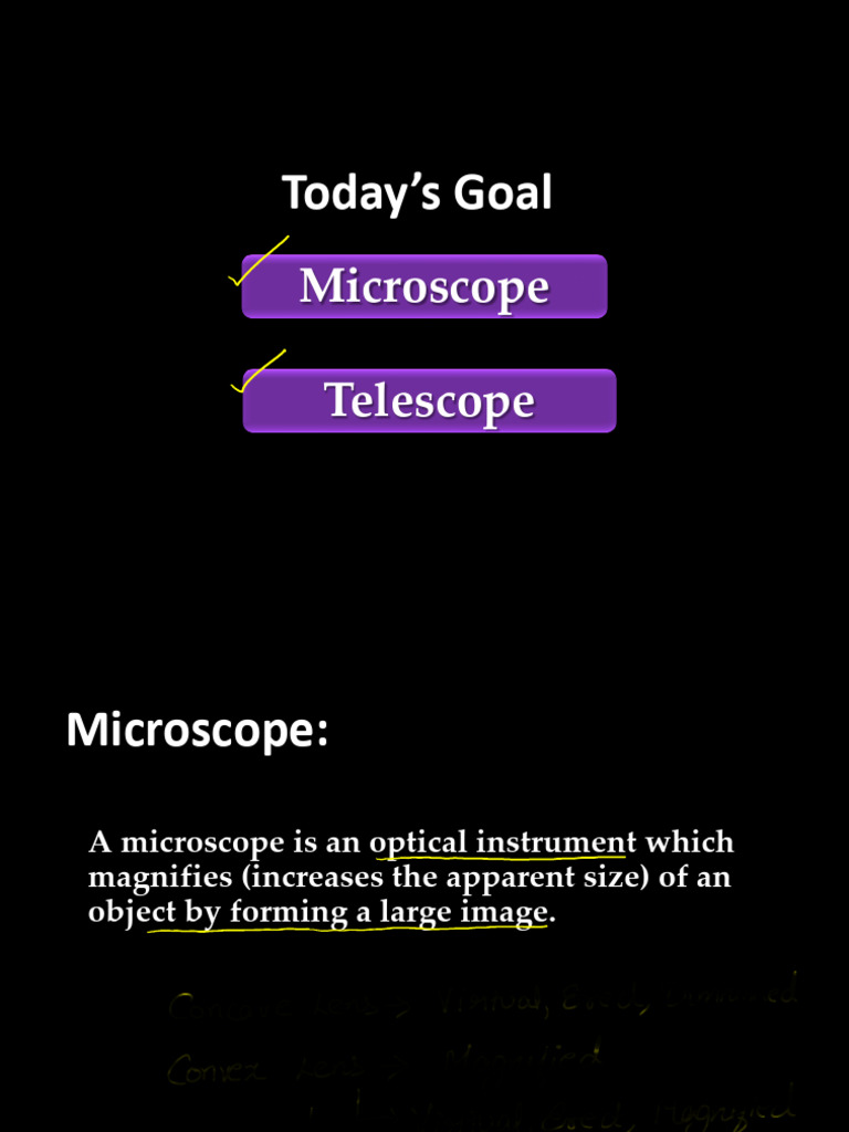 Microscope & Telescope | PDF | Laboratory Equipment | Lenses