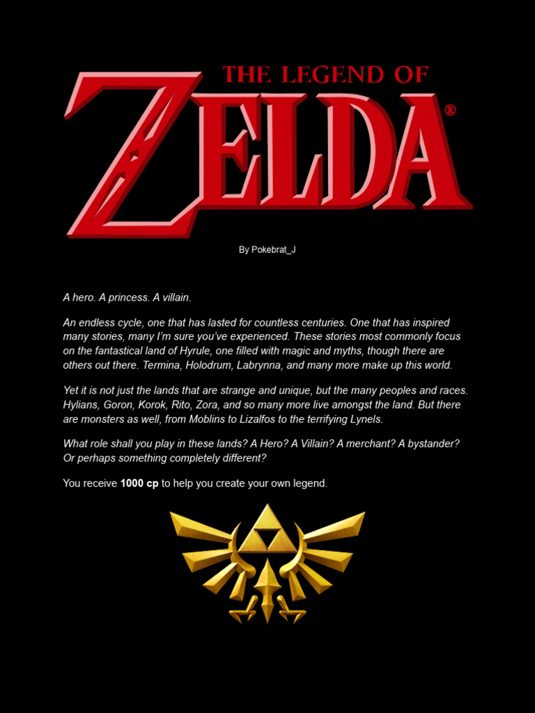 The Legend of Zelda Series | PDF | Sword