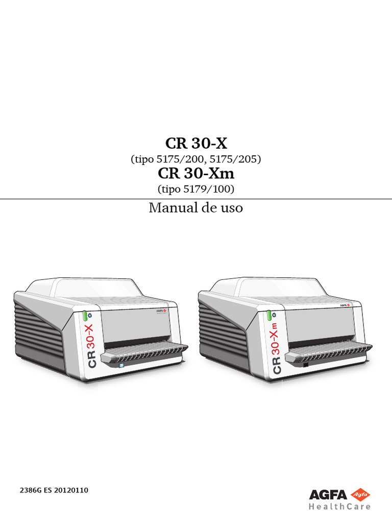 Manual de Uso CR 30-X/CR 30-XM | PDF | Residuos | Reciclaje