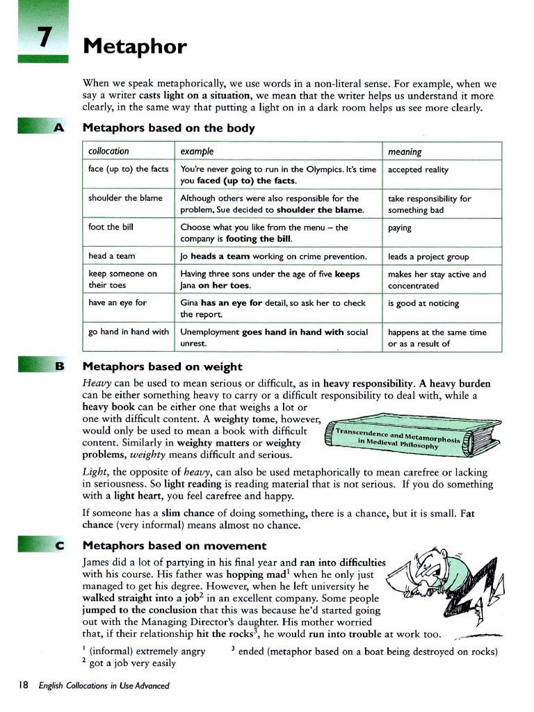 VB2 - Unit 7 Metaphors | PDF