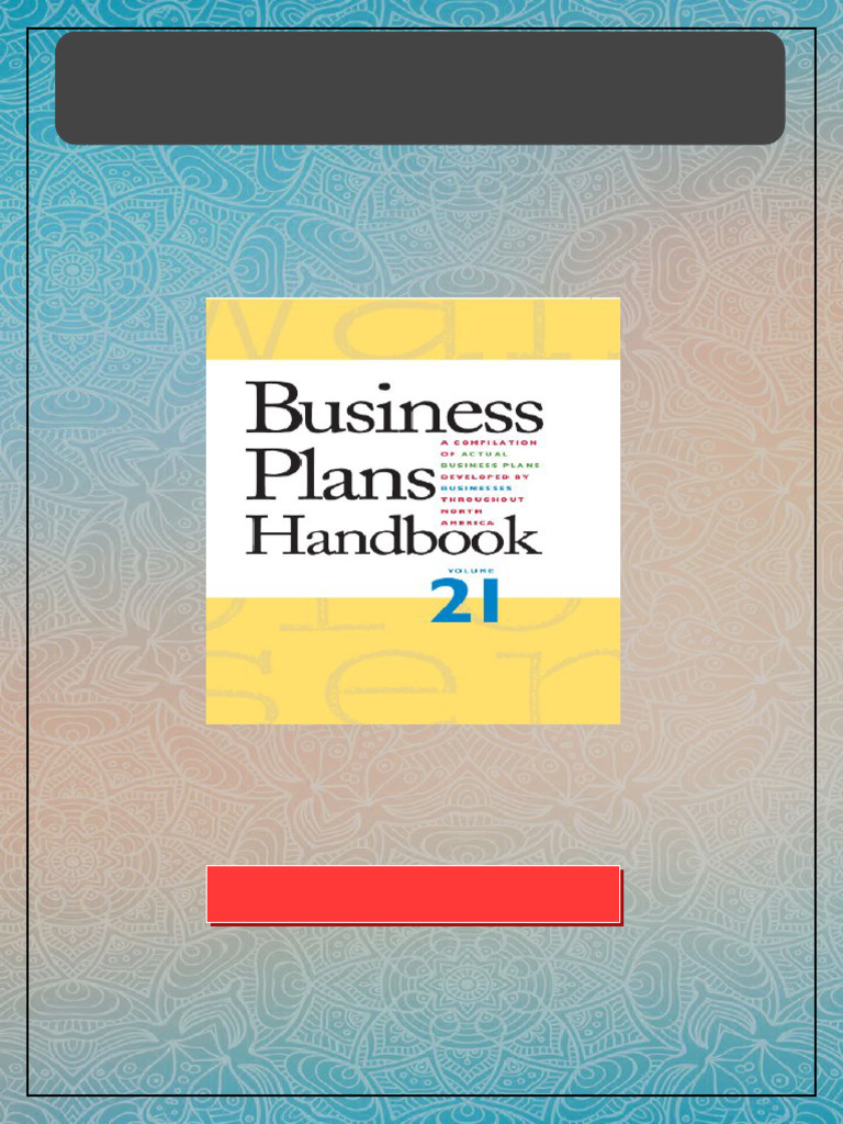 Business Plans Handbook Volume 21 21st Edition Cengage Gale all ...