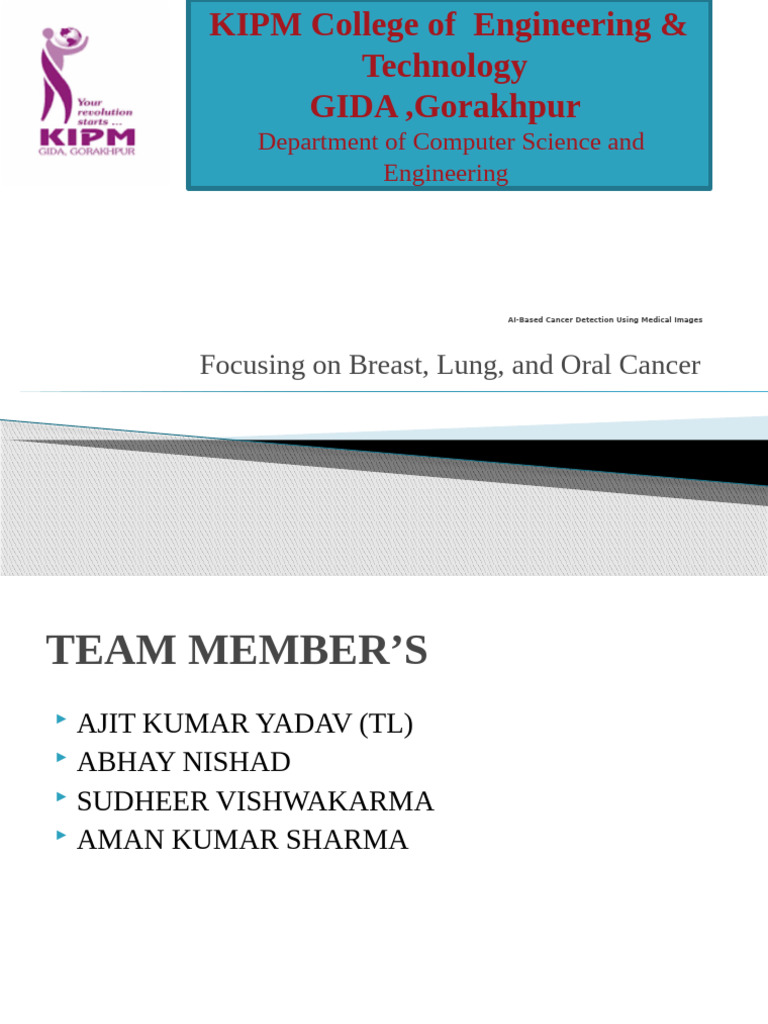 AI Cancer Detection in Medical Imaging | PDF | Artificial Intelligence ...