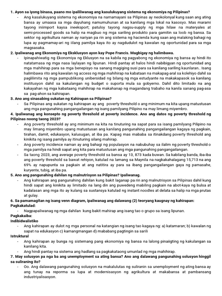Filipino | PDF