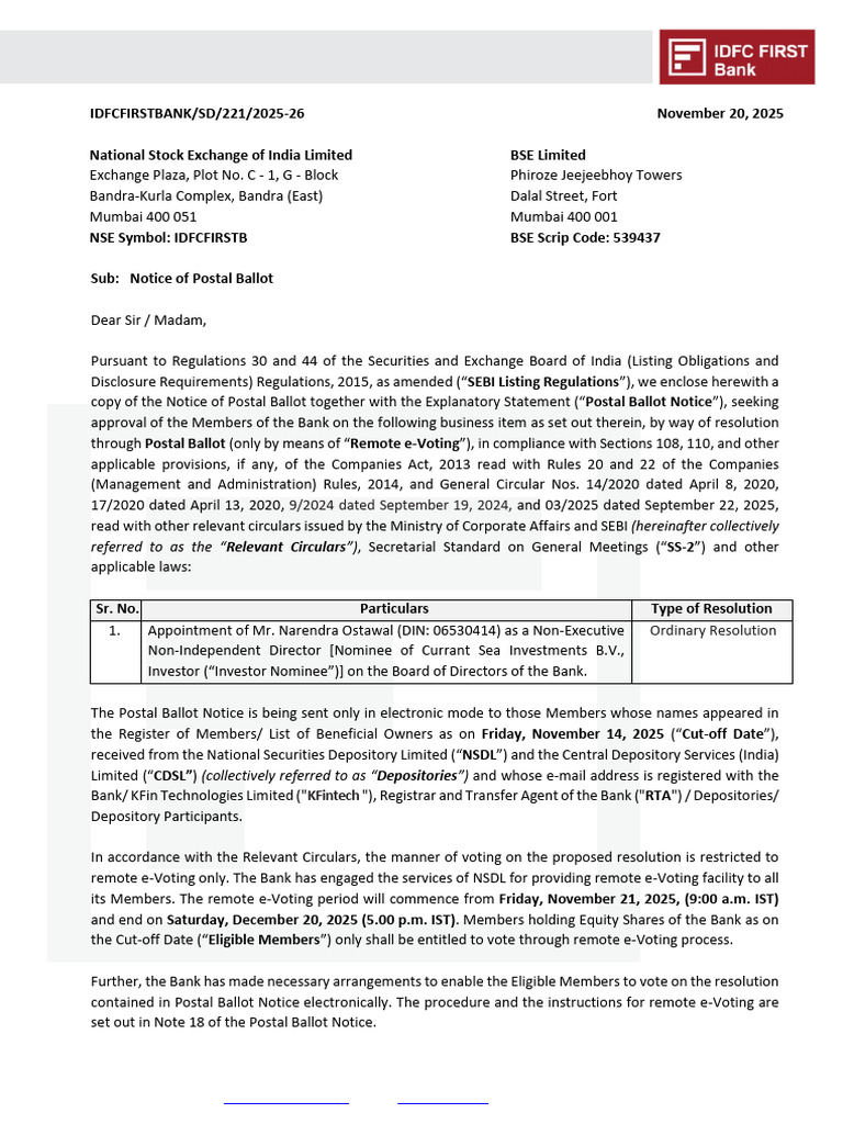 Disclosure Requirements) Regulations, 2015, As Amended (" "), With The ...