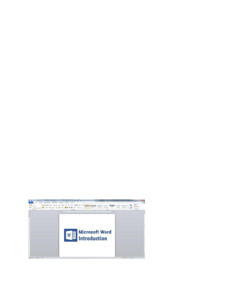 MS - Word | PDF | Window (Computing) | Microsoft Word