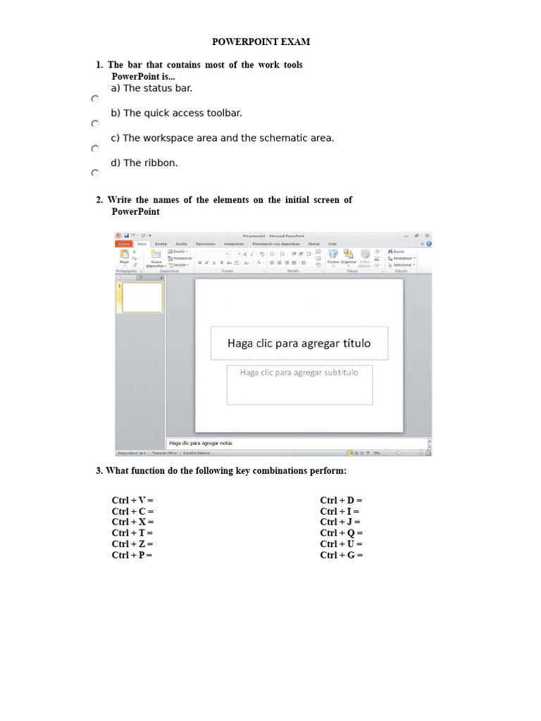 PowerPoint Exam | PDF