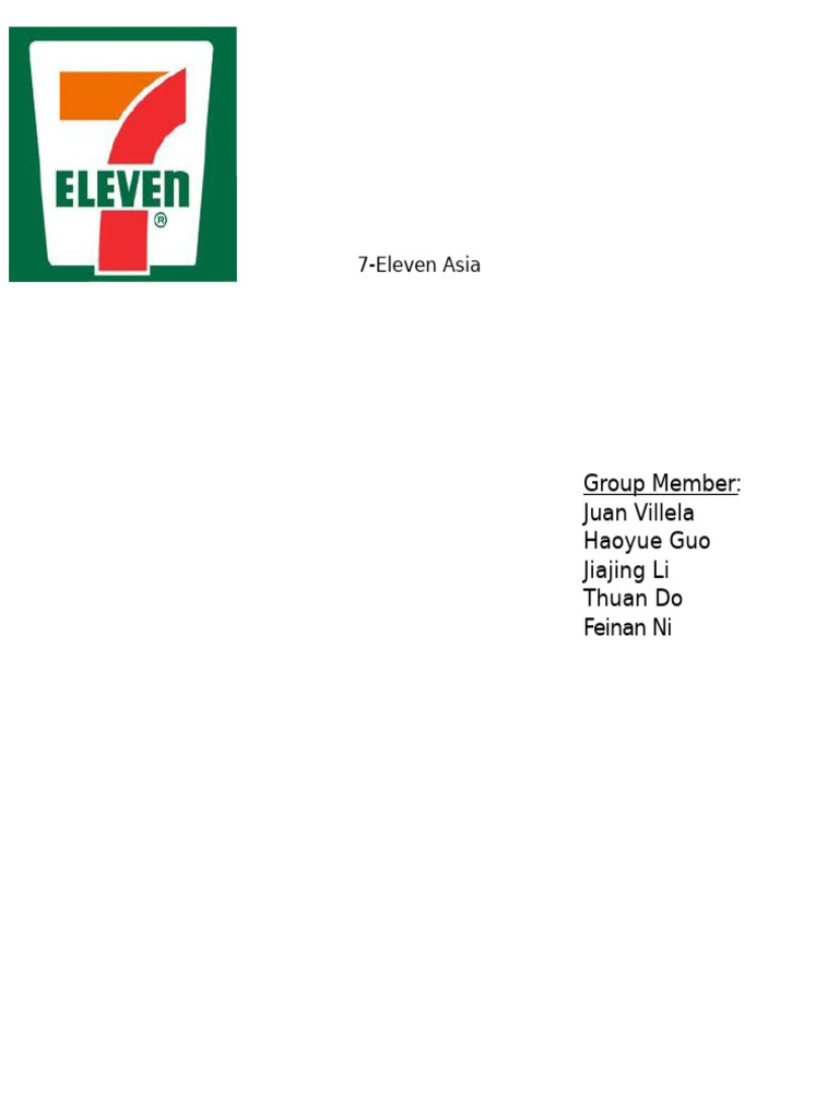 presentación de 7-eleven | PDF | Business