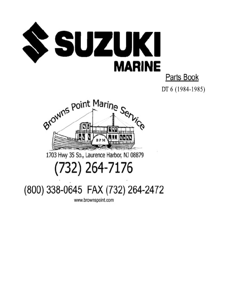 Suzuki DT6 (84-85) | PDF