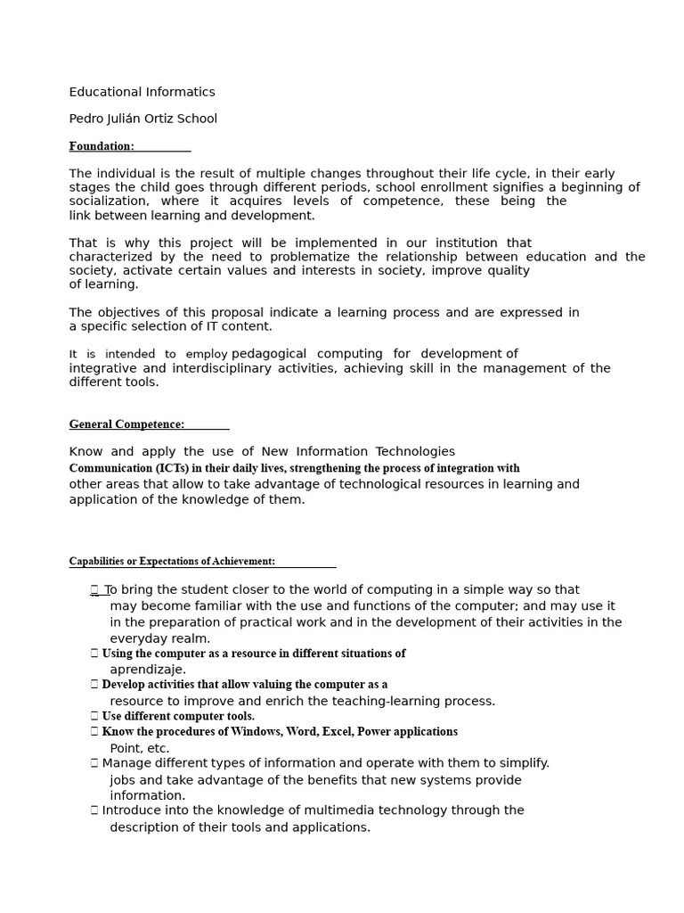 Educational Computing Planning | PDF | Icon (Computing) | Computer Keyboard