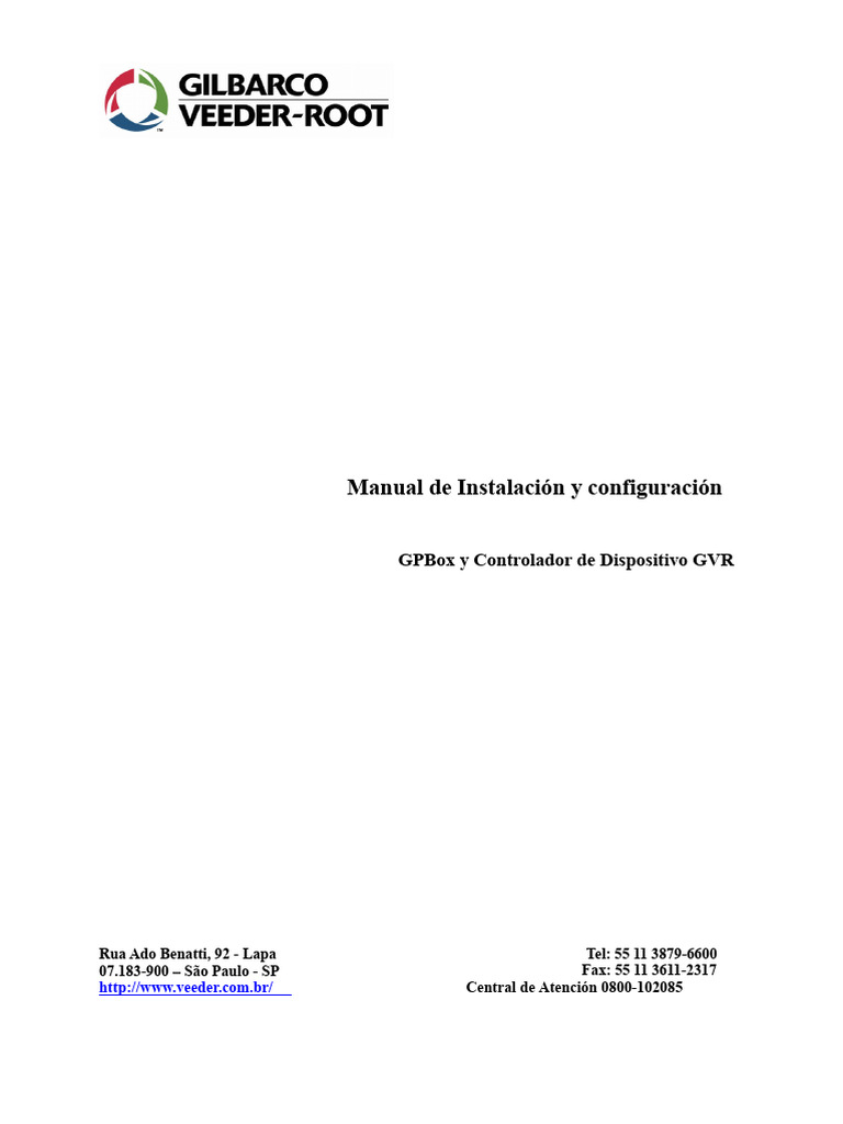 GPBox y GVR-DC - Manual de Instalación y Configuración | PDF | Microsoft Windows | Ventana ...