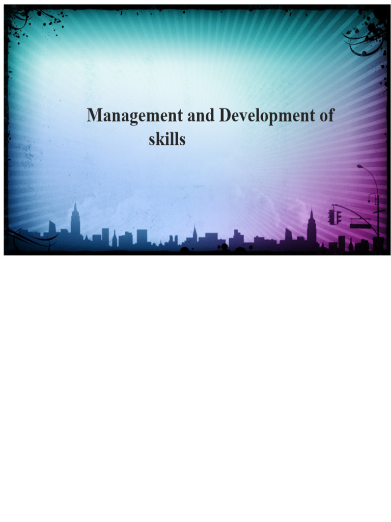Training and Skill Development | PDF | Procedural Knowledge