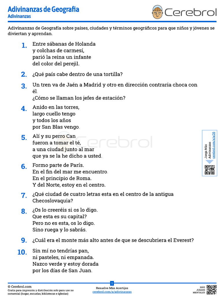 geography-riddles | PDF