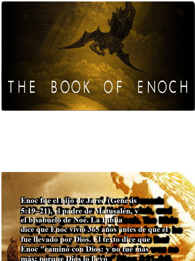 Enoc y el Libro de Henoc: Resumen y Temas | PDF | Libro de Enoc ...