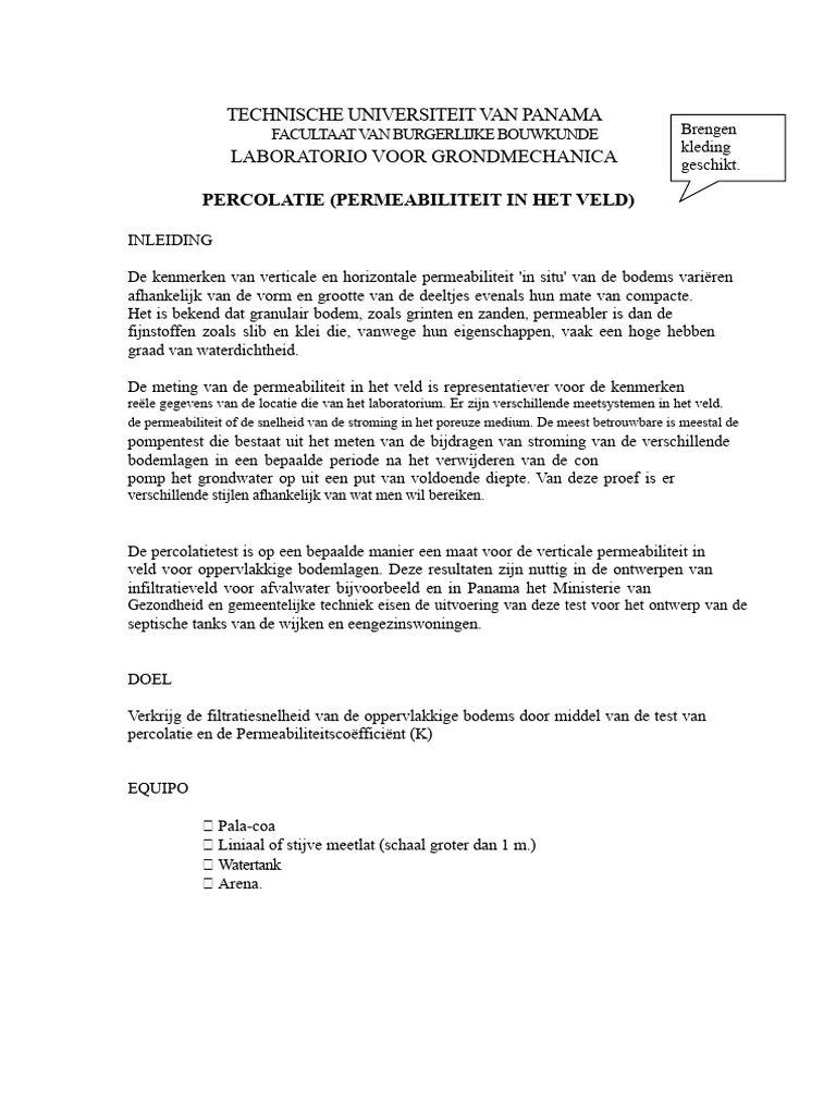 Lab. #7 PERCOLATIE | PDF
